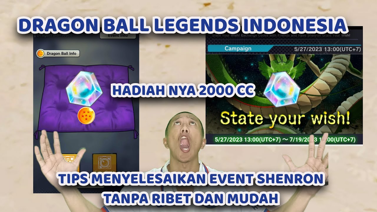 CARA MENYELESAIKAN EVENT SHENRON TANPA RIBET DAN GAMPANG | Dragon Ball ...