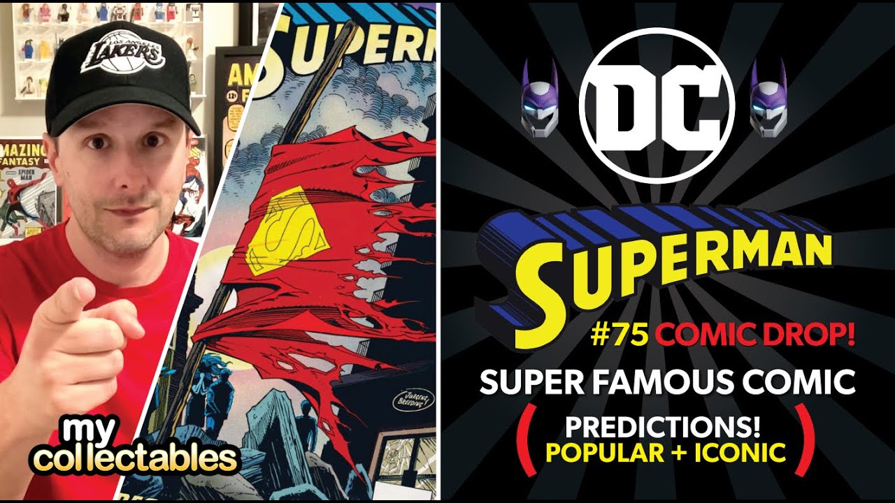 Death of Superman Comic Drop on DC NFT! Super FAMOUS Comic! Predictions ...