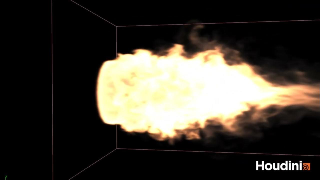 Houdini Pyro FX Fire & Flame - YouTube