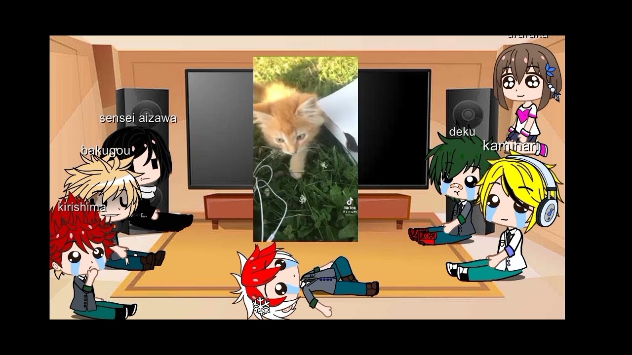 bnha reacciona a bakugou Pet - YouTube