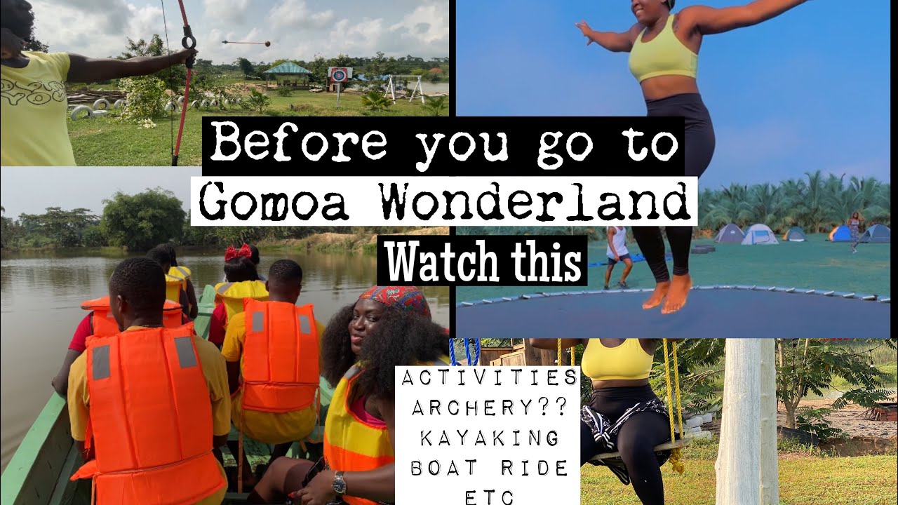All you need to know about Gomoa Wonderland- Activities, room and tent ...
