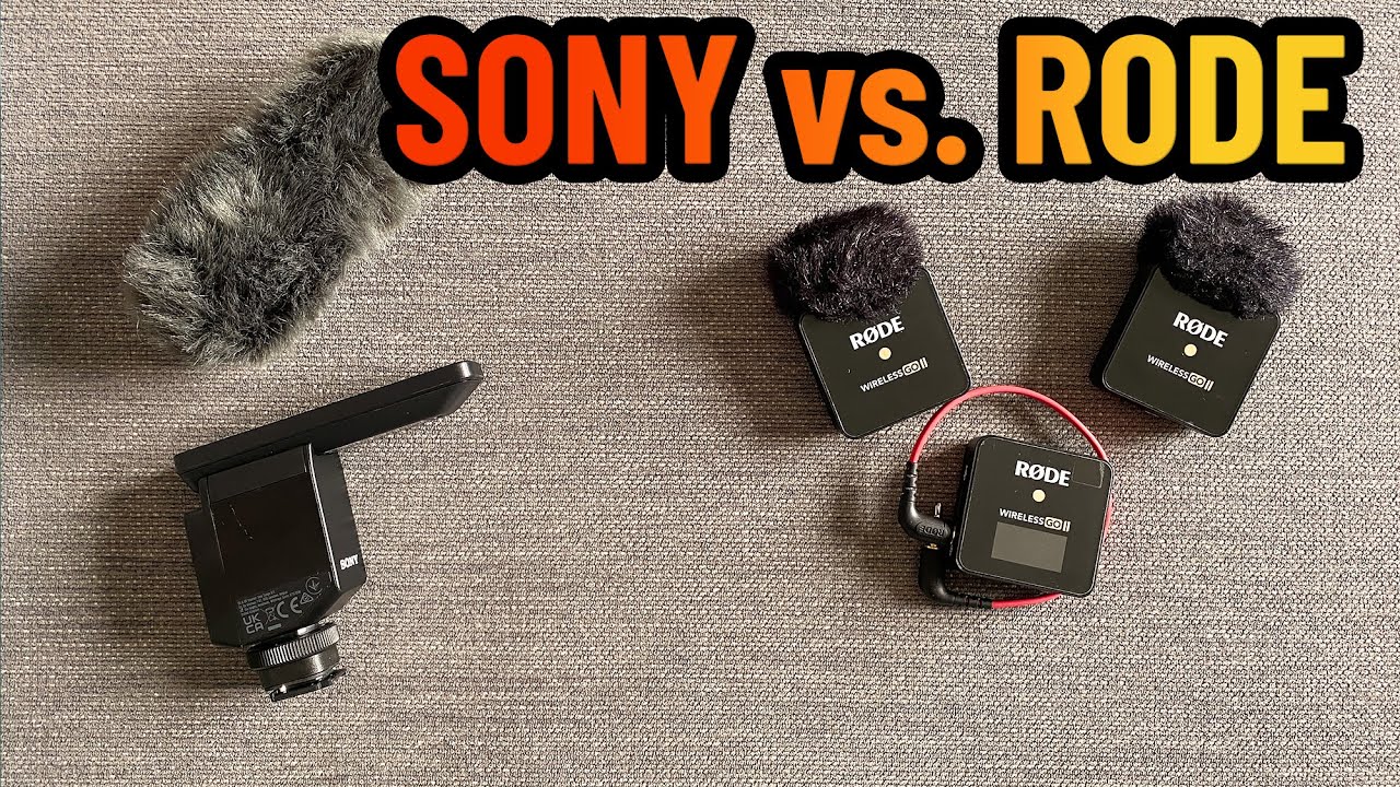 ULTIMATE MICROPHONE BATTLE - SONY vs RODE - YouTube