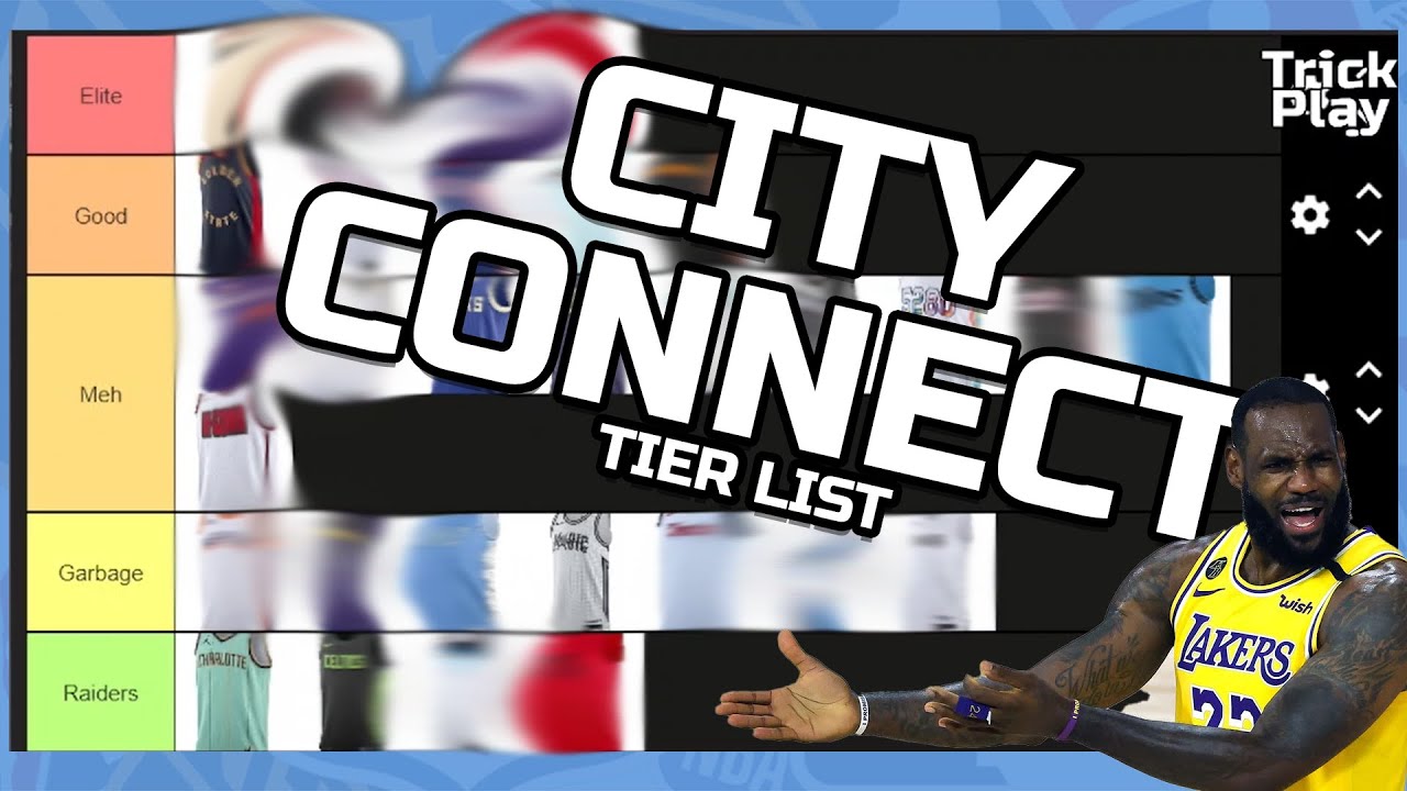 Brutally Ranking The NBA City Connect Jerseys - YouTube