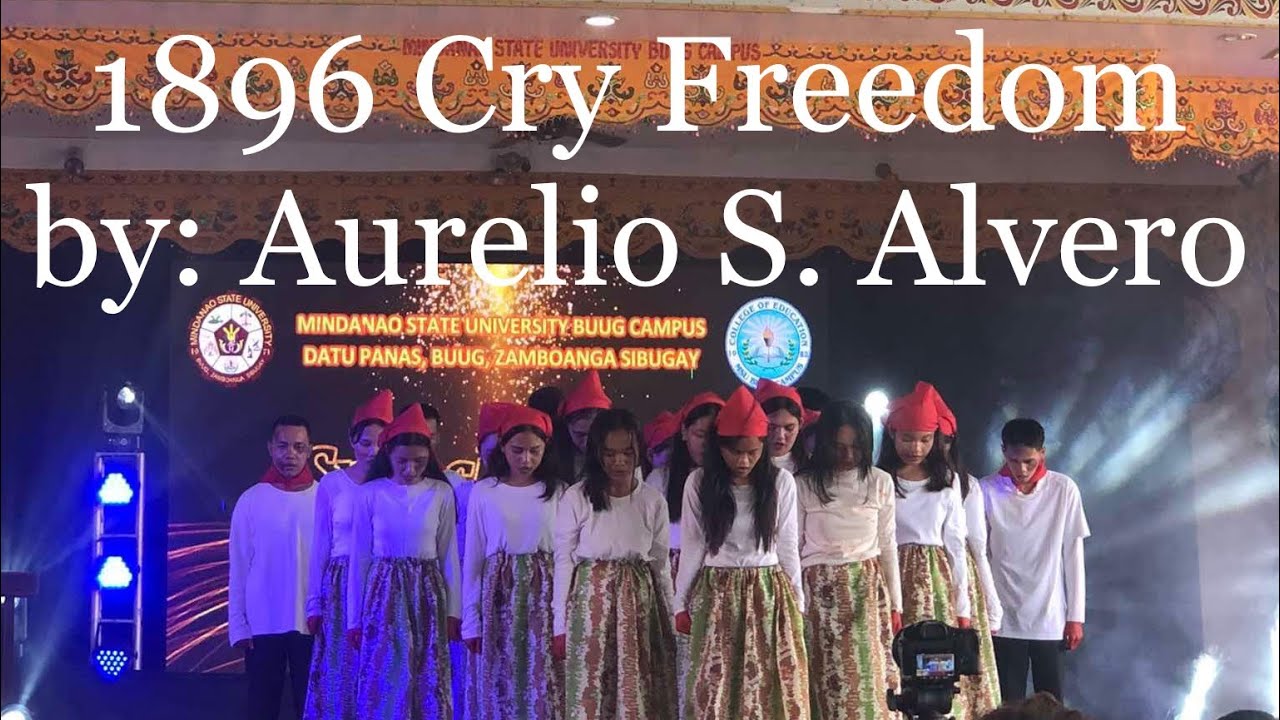 1896 (Cry Freedom) by Aurelio Alvero | Dramatic Speech Choir - YouTube