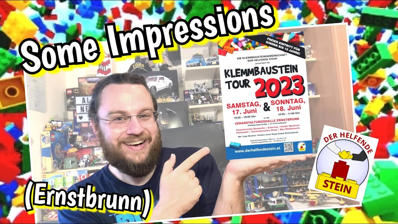 Klemmbaustein Tour 2023 / Brick Tour 2023 - Ernstbrunn [VLOG] - YouTube