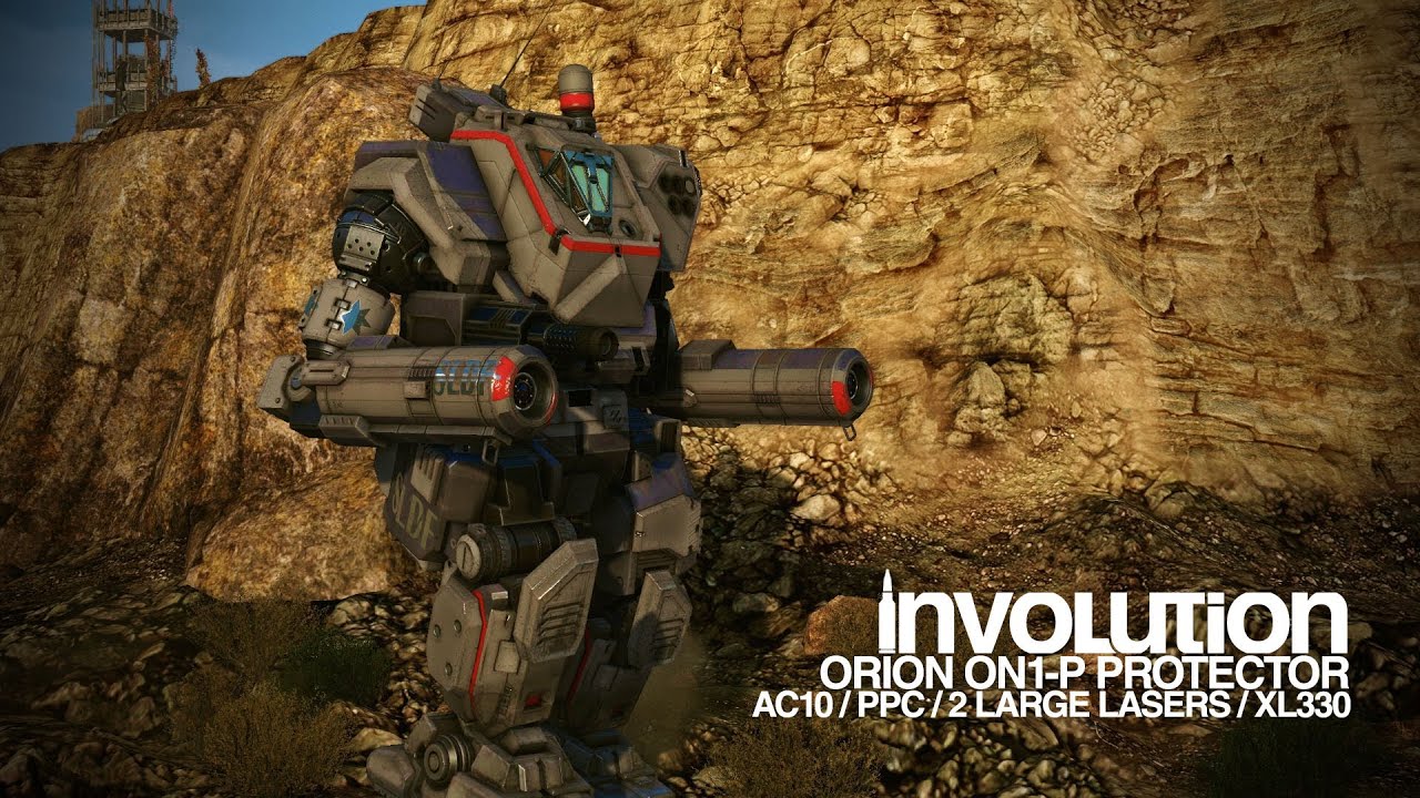 MWO / Lance Drop - Orion ON1-P Protector Gameplay - YouTube
