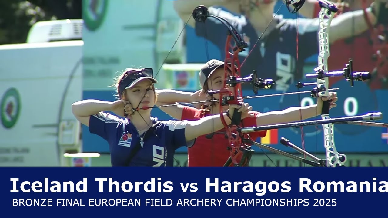 Iceland vs Romania Compound U21 Women European Field Championships 2025 ...