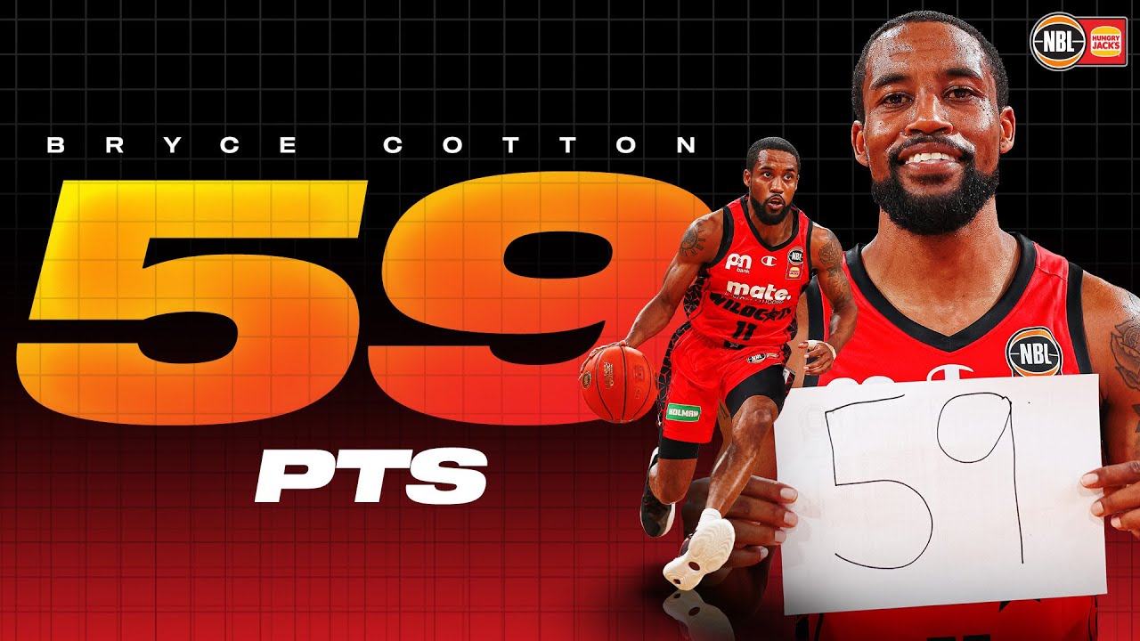 One For The History Books - Bryce Cotton Scores A Record-Breaking 59 ...