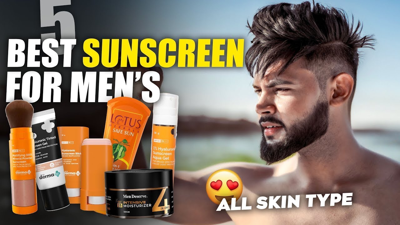 Best SUNSCREEN For Men | BeYourBest | @BeYourBestOfficial - YouTube