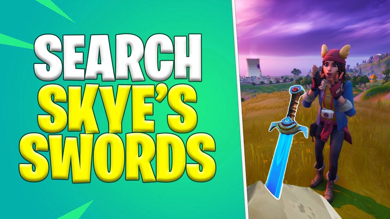 *ALL* Skye's Sword Locations - YouTube