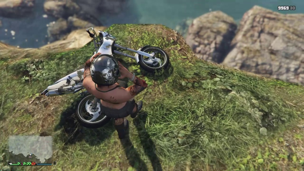 Cliff dive kill - YouTube