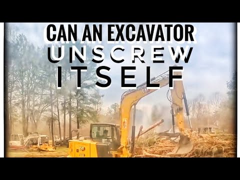 962: "Can an Excavator Unscrew Itself?" - YouTube