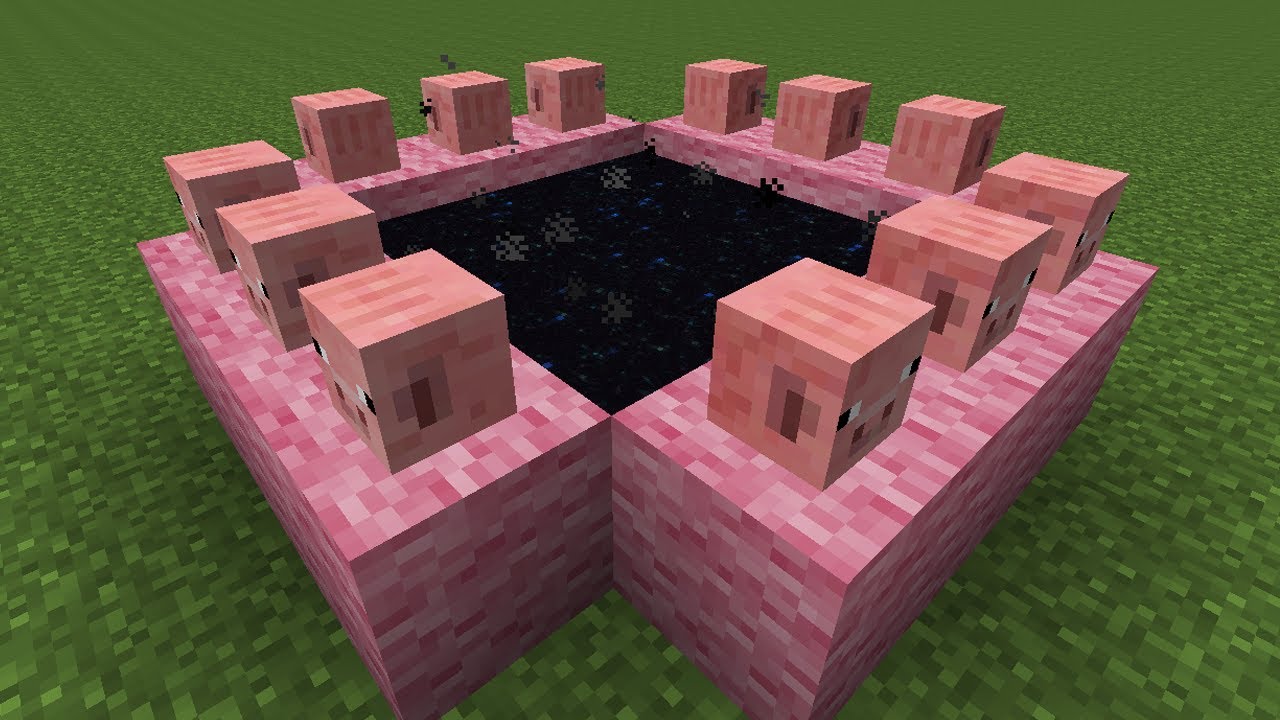 end portal or minecraft pigs portal? - YouTube