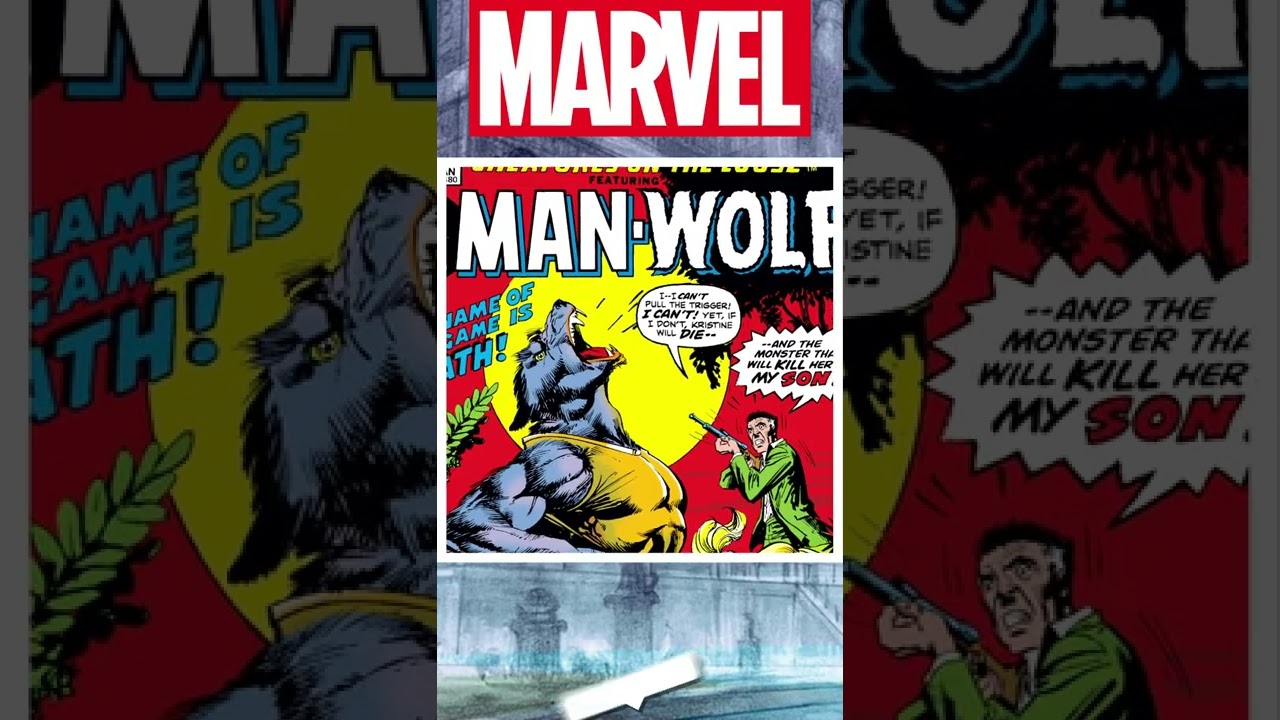 Did You Know Man Wolf Marvel Month of Monsters Marvel Comics #shorts # ...