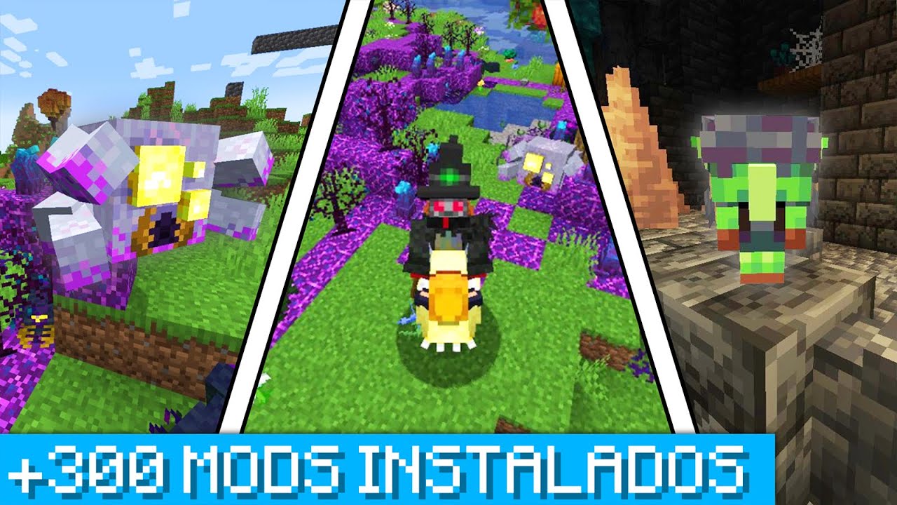 volví a METERLE a MINECRAFT todos los MODS que EXISTEN! - YouTube