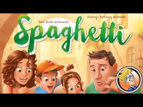 Spaghetti — game overview at SPIEL 2016 by designer Michał Gołębiowski ...