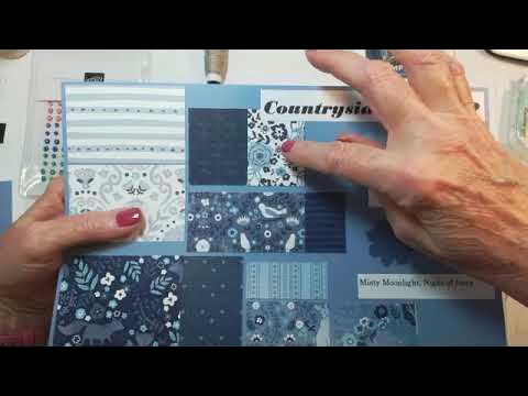 Stampin' Up! Countryside Inn DSP Card - YouTube