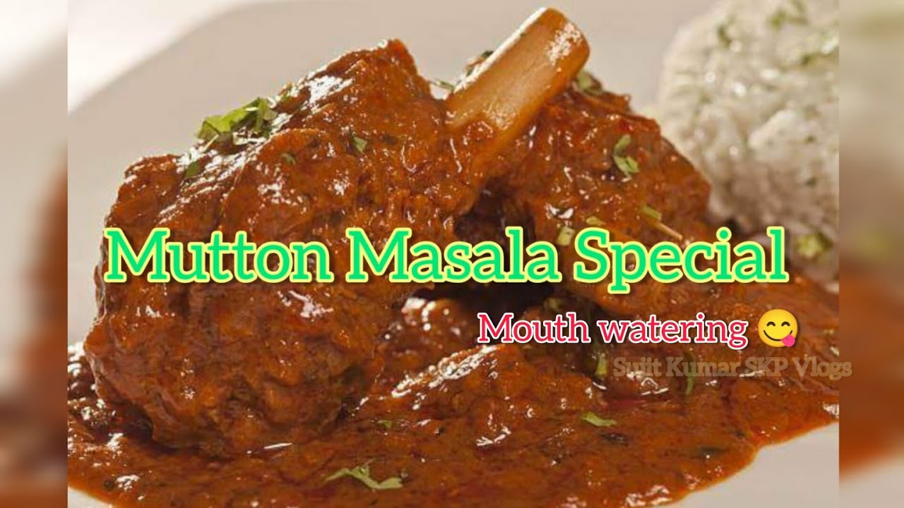 Mutton Masala recipe | Easy Tasty Mutton Masala | Mutton Curry # ...