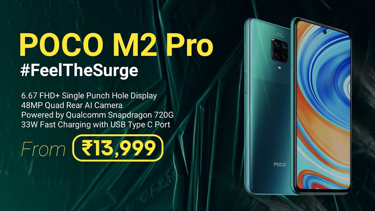 POCO M2 Pro Specifications & Price in India - YouTube