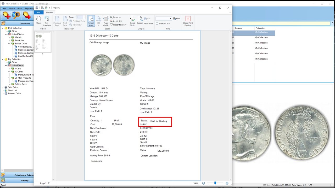 Editing CoinManage Coin Detail File Cards (Advanced) - YouTube