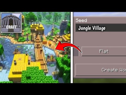 Jungle Village Seed in Minicraft - YouTube