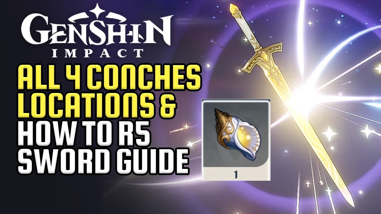 All 4 Drained Conch Cups Locations & How To Use Guide | R5 Sword Of ...