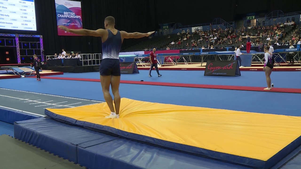 Elliott Browne - BRONZE - Snr Men - 2019 British Tumbling Championships ...