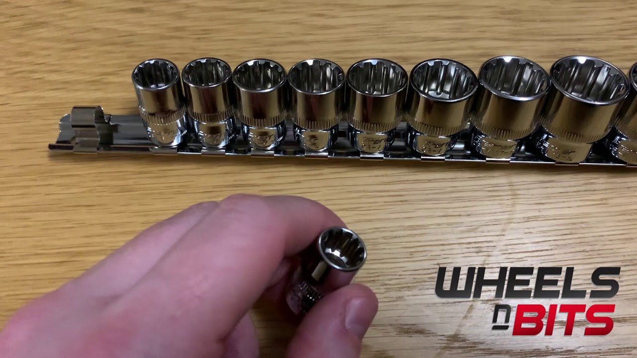Sealey AK69911 3/8" SQ Drive Socket Set Multi fit socket Metric ...