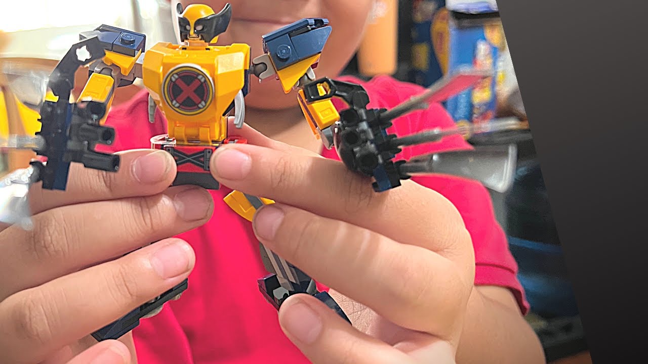 MUST HAVE LEGO MARVEL WOLVERINE MECH ARMOR - Fun and Easy Lego Build in ...