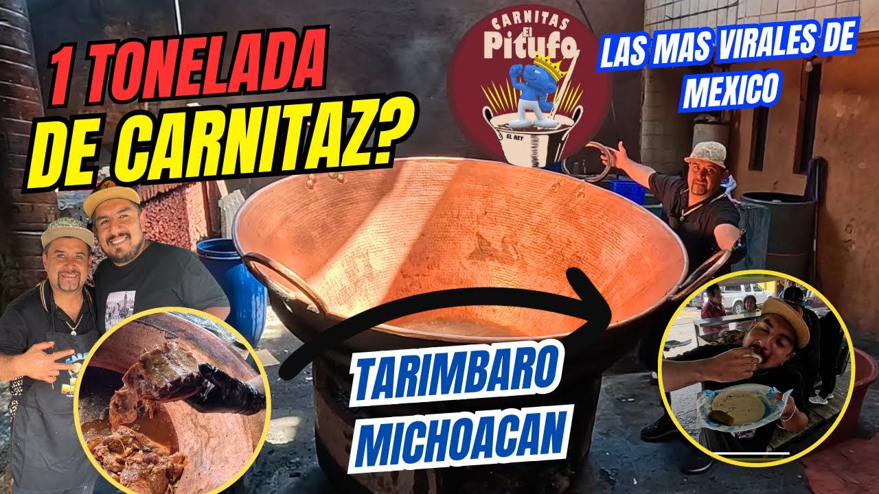 🔥 “Las Carnitas Más Virales de México 🇲🇽 | El Cazo Más Grande del Mundo ...