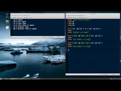 Z Write a shell script to show the maximum of three numbers 1/Soumen ...
