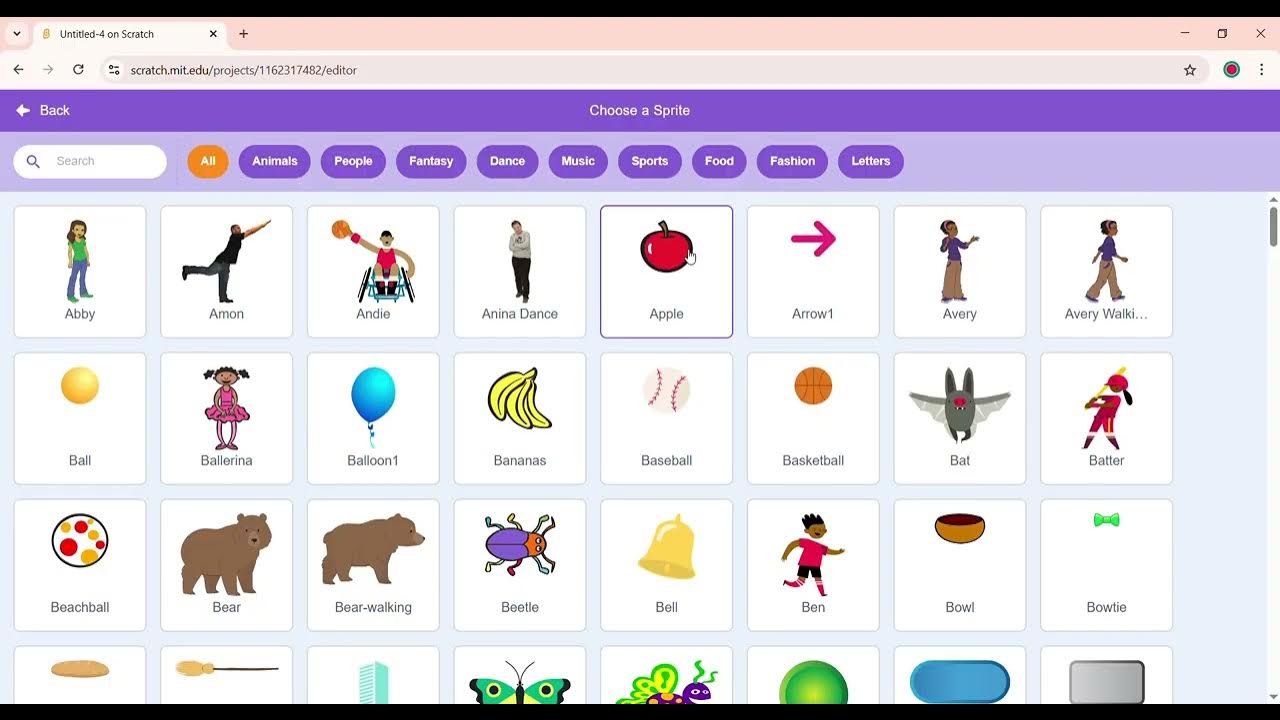 TUGAS INFORMATIKA TUTORIAL SCRATCH - YouTube