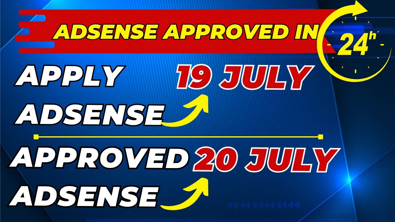 Adsense approved in 24 hours | quick adsense approve trick | google ...