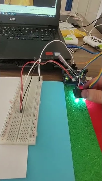 tcs3200 colour sensor arduino based colour detector - YouTube