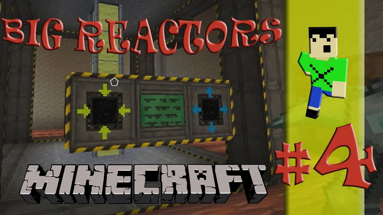 Minecraft - The Newbie Ep#4 - Big Reactors (Hermitcraft Modsauce) - YouTube