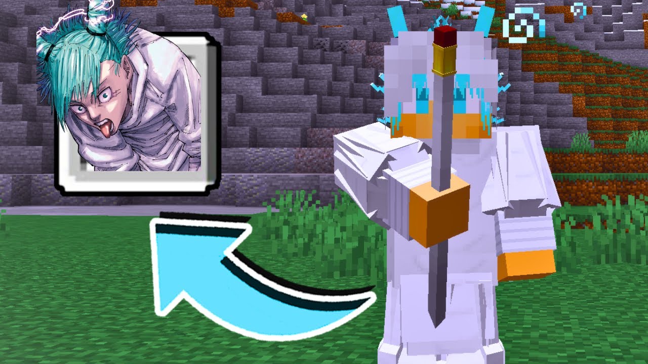 ME TORNEI HAJIME KASHIMO O DEUS DO TROVÃO NO MINECRAFT JUJUTSU KAISEN ...
