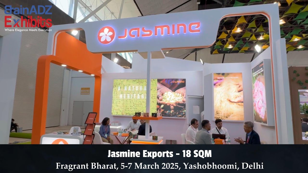 Jasmine Concrete Exports at FRAGRANT BHARAT EXPO 2025 | Exhibition ...