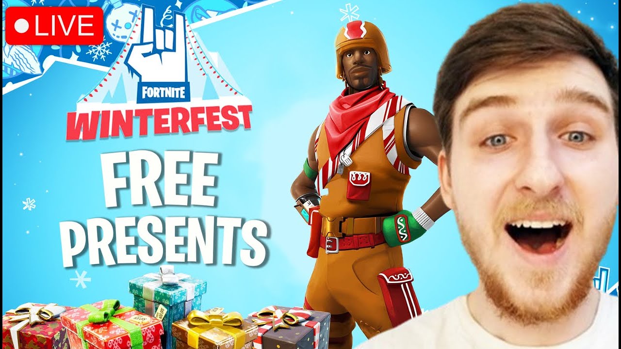 🔴LIVE - FORTNITE WINTERFEST UPDATE SOON! | Use Code "Verlaxify" | #EpicPartner - YouTube