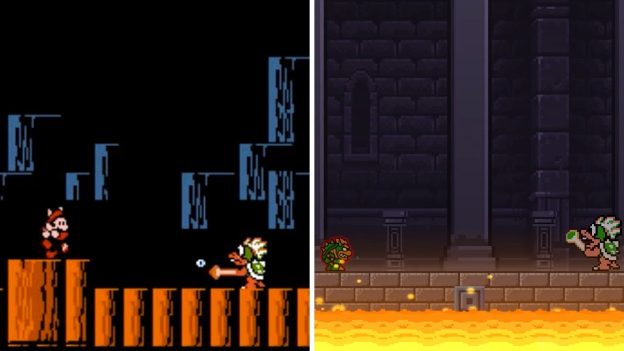 SMB3 Larry Koopa boss battle in GD | Geometry Dash 2.2 - "Larry Battle ...