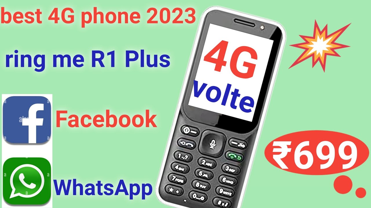 best 4G phone ringme R1+ keypad phone unboxing | auto call recording 4G ...