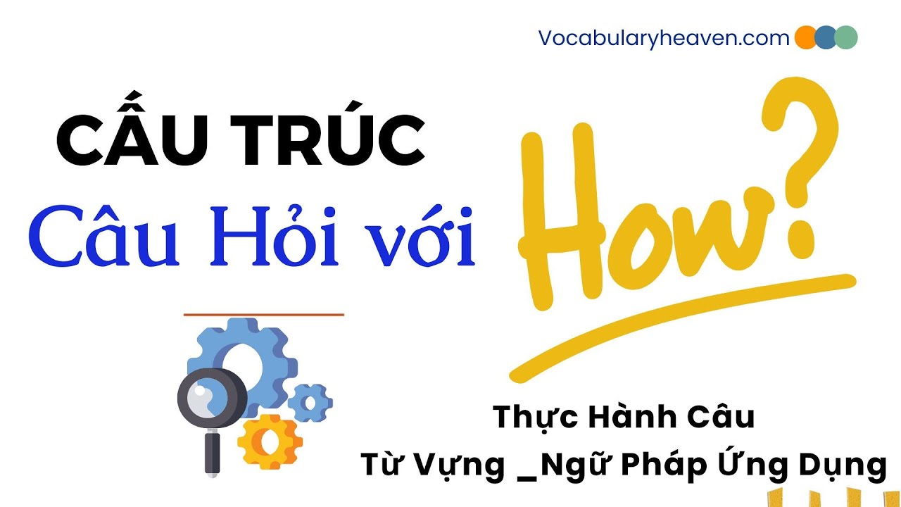 Viết Câu_Cấu Trúc Ngữ Pháp_Câu hỏi với Từ HOW - YouTube