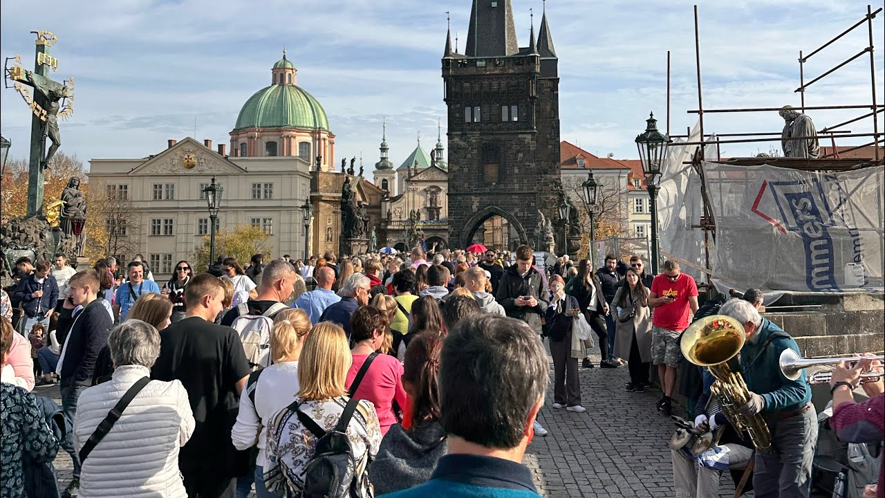 Prague Walk Charles Bridge (Part 3) - YouTube