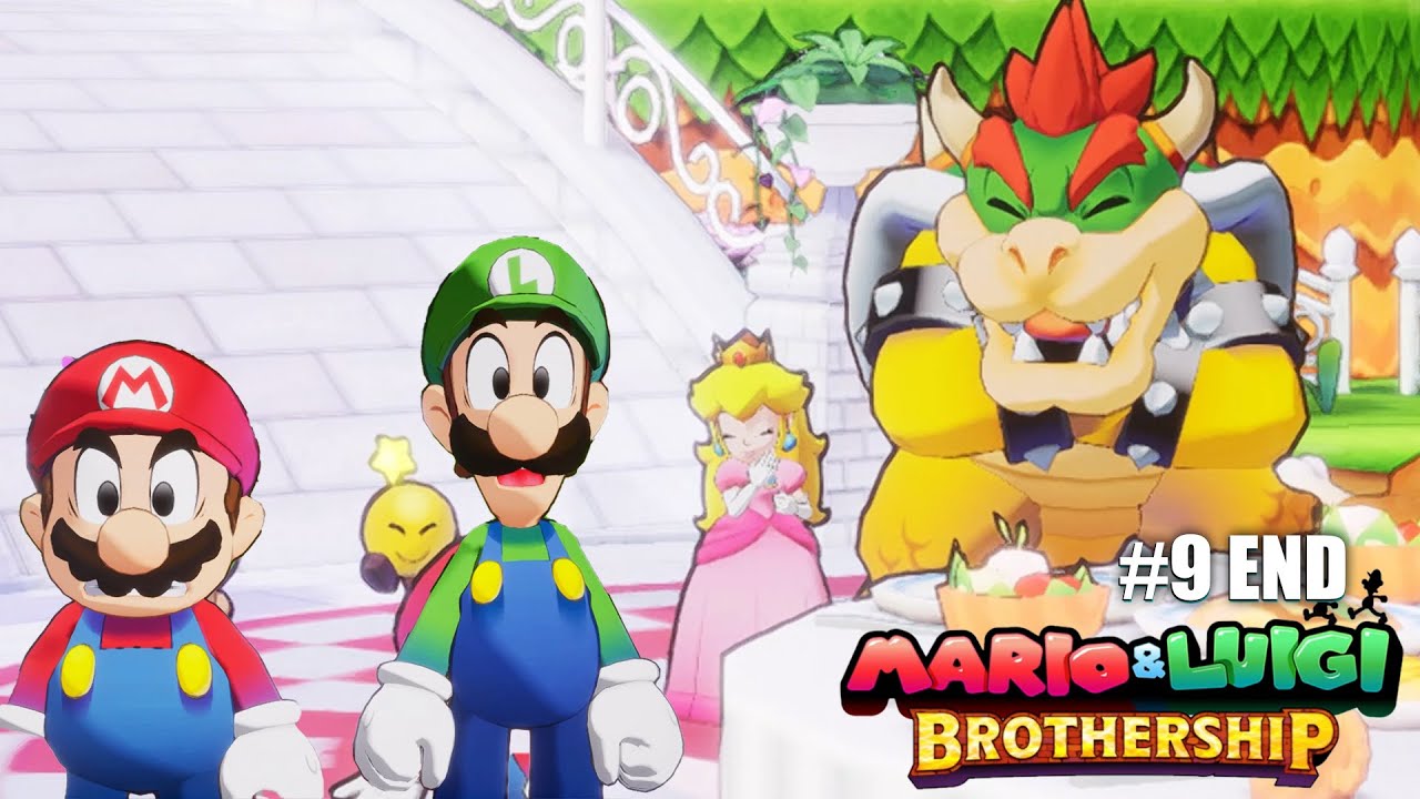 Mario & Luigi Brothership Full Gameplay Part 9 ENDING (Reclusa Soli ...