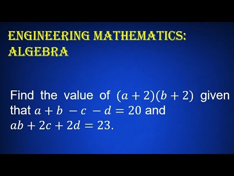 Engineering Mathematics: Algebra - YouTube