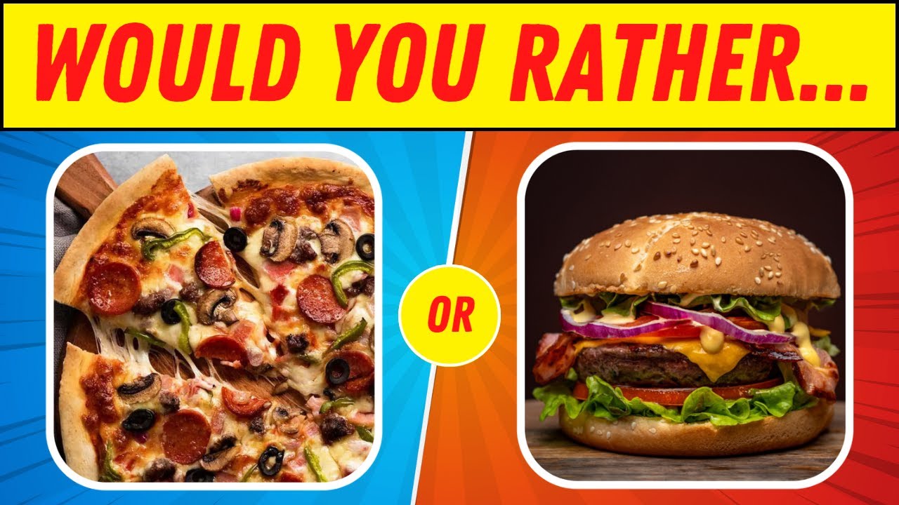 Which One Would You Rather Eat Pick One Kick One Junk Food which-one-would-you-rather-eat-pick-one-kick-one-junk-food