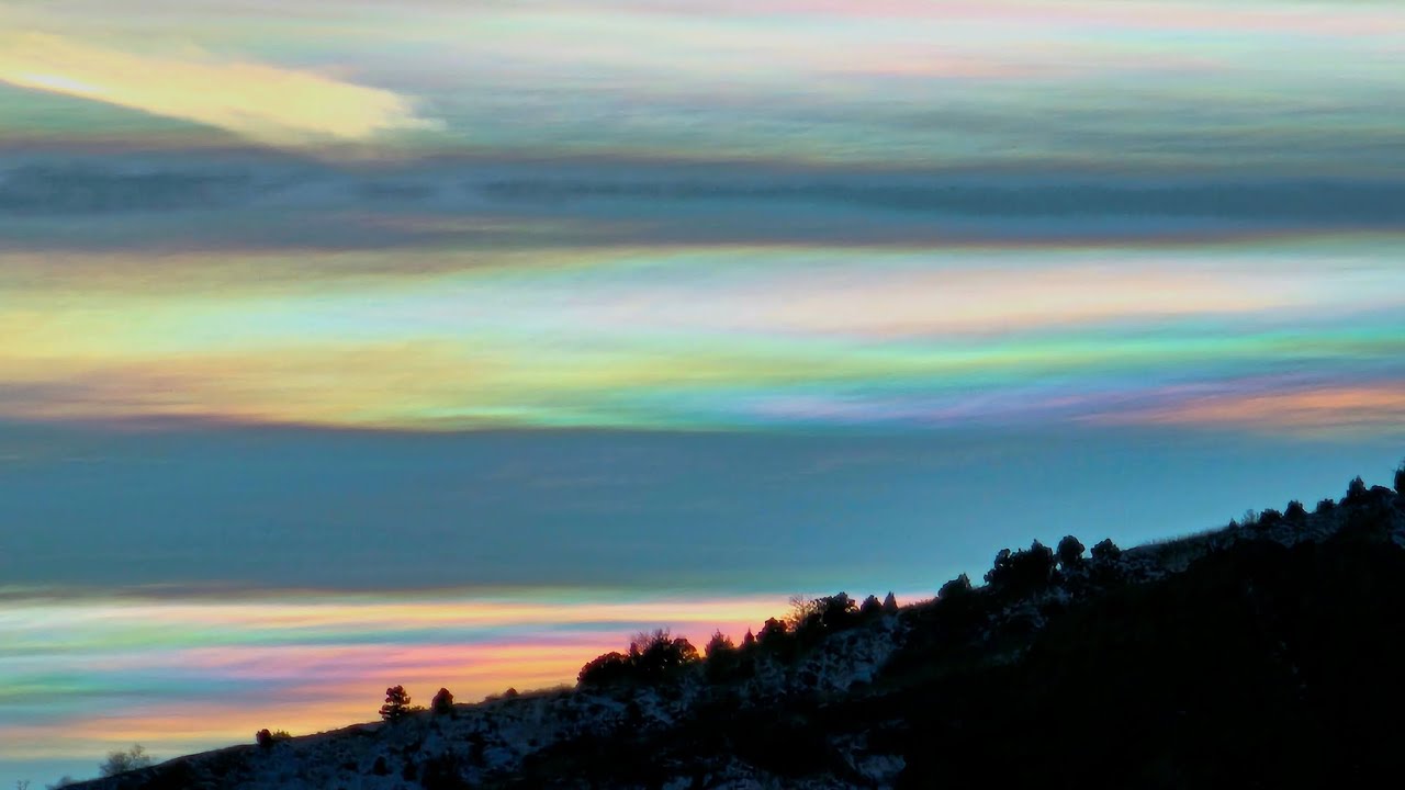 RARE RAINBOW🌈CLOUDS OVER COLORADO!! - YouTube