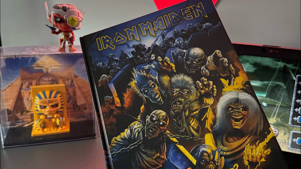 Iron Maiden - Where is Eddie? - Book unboxing and review + Eddie the ...