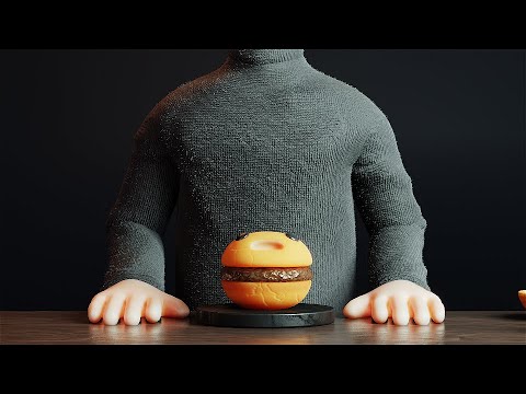 How to make a Burger | Blender Short Animation - YouTube