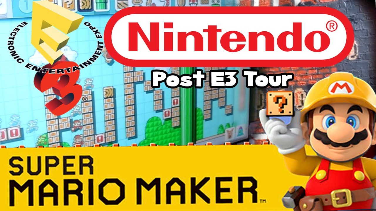 Nintendo Post E3 Tour - YouTube