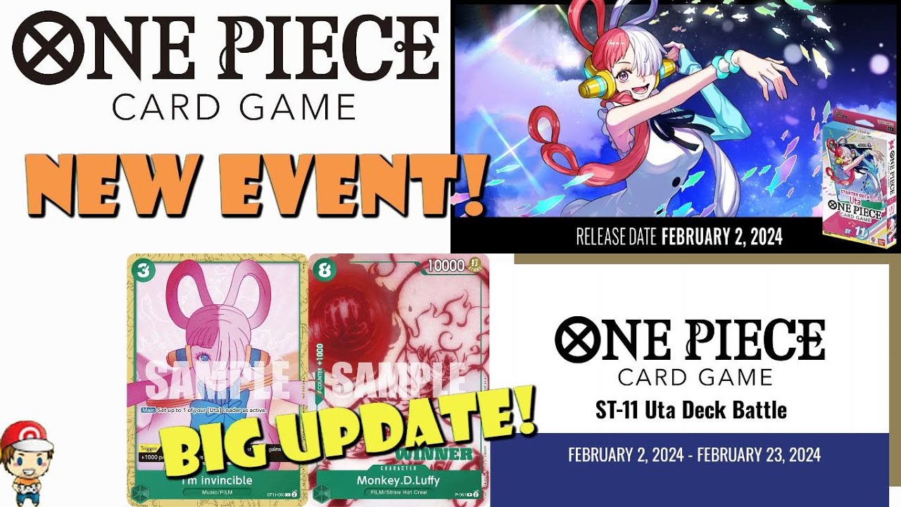 New Type of One Piece TCG Event! ST-11 Release Officially Revealed ...